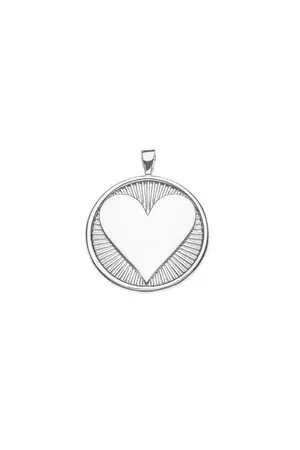 JANE WIN Love Hearts Find Me Pendant - Silver