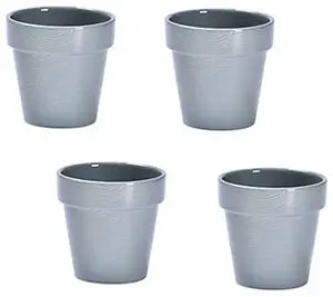 TEMP-TATIONS Woodland Set Of 4 Flower Pot Cups - One-color