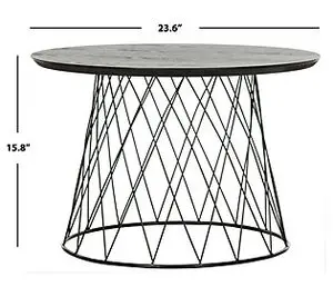SAFAVIEH Roper Retro Mid-century End Table