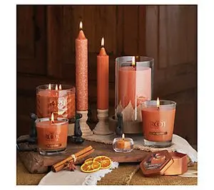 ROOT CANDLES Root 9' Timberline Collenette Taper Candles Box Of 4