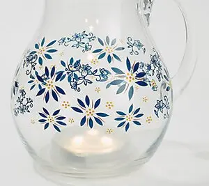 TEMP-TATIONS 2.5-quart Illuminated Glass Pitcher