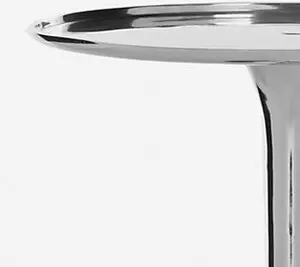 SAFAVIEH Platina Round Top Sleek Table