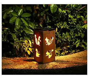 TECHKO Solar Decorative Portable Lantern Squi Rrel