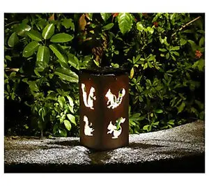 TECHKO Solar Decorative Portable Lantern Squi Rrel