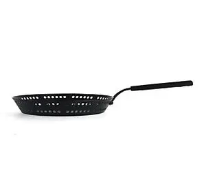 OXO 12' Black Steel Bbq Frying Pan With Silicon Sleeve - One-color