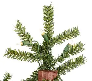 VICKERMAN Natural Alpine Artificial Christmas T Ree Set Ww