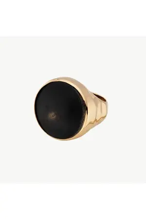 SOKO Wazi Horn Statement Ring - Gold