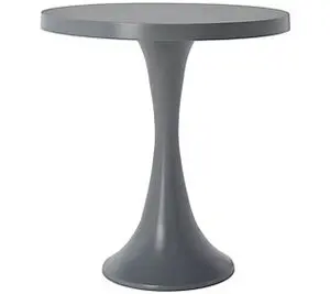 SAFAVIEH Galium Aluminum Round Top Side Table - One-color