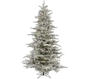 VICKERMAN 6.5' Flocked Sierra 650ww Led - One-color