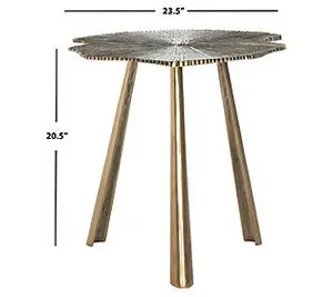 SAFAVIEH Portia Leaf Side Table