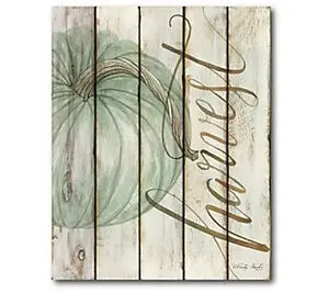 COURTSIDE MARKET Harvest 16' X 20' Canvas Wall Art - One-color