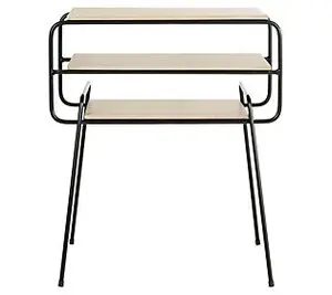 SAFAVIEH Marcel Retro Mid-century Three-tier En Table - One-color