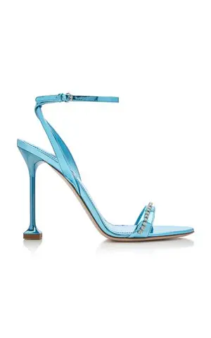 Miu Miu Metallic Sandals For Women