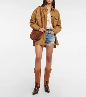 Paris Texas Rosario Leather Cowboy Boots