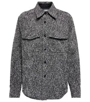 Victoria Beckham Bouclé Utility Shirt