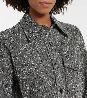 Victoria Beckham Bouclé Utility Shirt