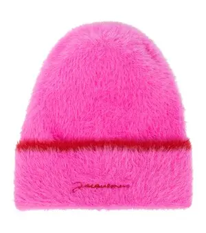 Jacquemus Le Bonnet Neve Beanie - Pink