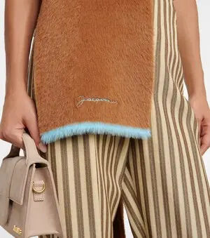 Jacquemus L'écharpe Neve Scarf - Brown