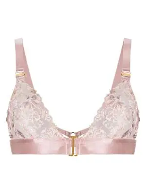 BORDELLE Vita Lace Triangle Bra - Pink