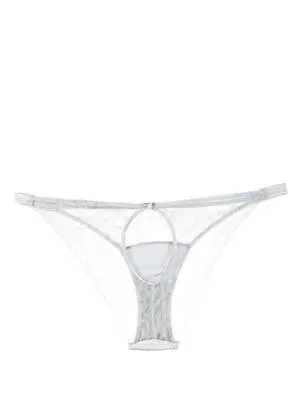 FLEUR OF ENGLAND Sigrid Ouvert Lace Briefs