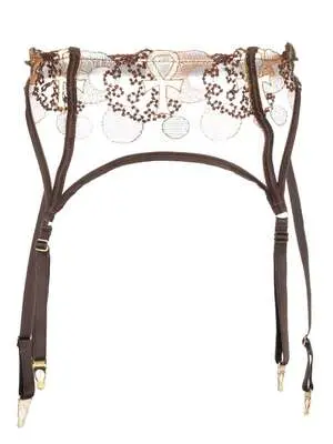 IHUOMA Embroidered Suspender With Adjustable Fit
