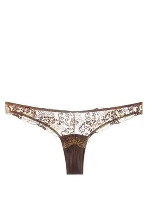 IHUOMA Divine Feminine Embroidery Briefs
