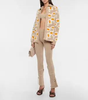 Jacquemus La Chemise Neve Floral Cardigan