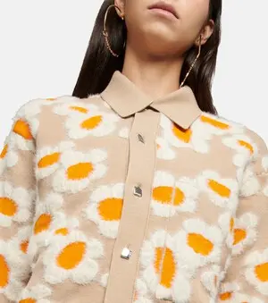 Jacquemus La Chemise Neve Floral Cardigan