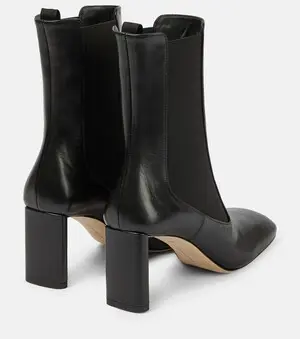 Victoria Beckham Elsie Leather Chelsea Boots