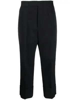 SAPIO Cropped Leg Wool Trousers