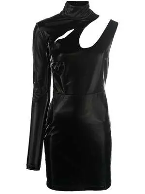 ROTATE BY BIRGER CHRISTENSEN Asymmetric One-sleeve Mini Dress