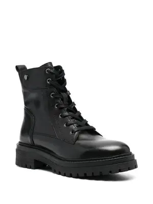 Geox Iridea Ankle Boots - Black