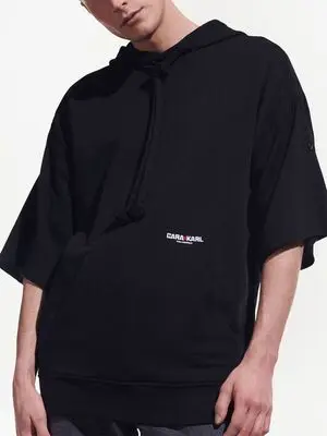 Karl Lagerfeld X Cara Delevingne Logo-print Hoodie