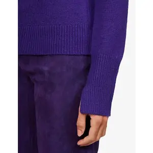 JOSEPH Turtleneck Brushed Cashmere Jumper