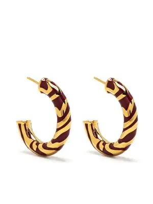 AURÉLIE BIDERMANN Liwa Hoop Earrings - Gold