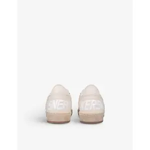 GOLDEN GOOSE Ball Star Leather Low-top Trainers - Beige Comb