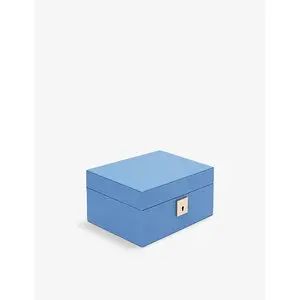 Smythson Panama Small Cross-grain Leather Jewellery Box