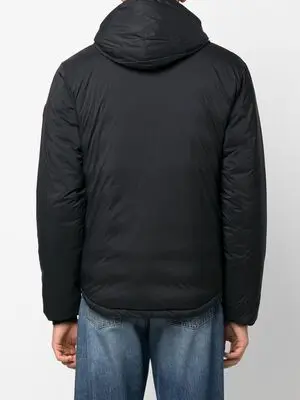 Canada Goose Hooded Feather-down Padded Jacket - Black