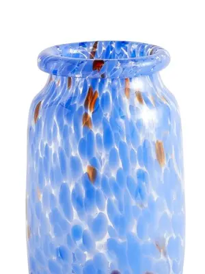 HAY Splash Abstract-print Vase - Blue