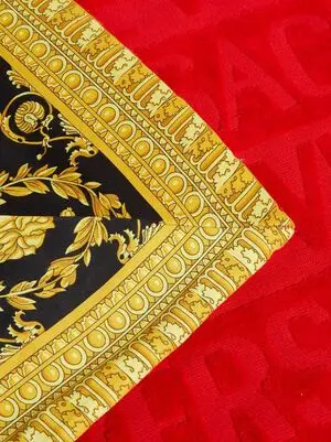 Versace I Love Baroque Beach Towel