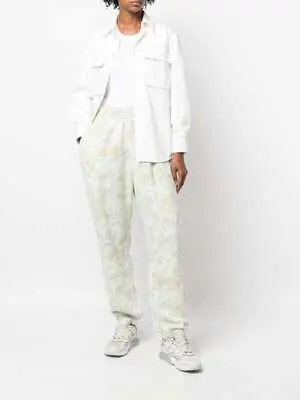 Martine Rose Textured Floral-print Track Pants
