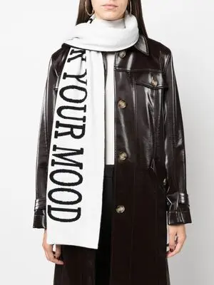 Alberta Ferretti Logo-print Scarf