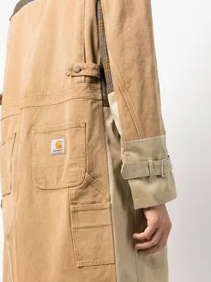 Junya Watanabe X Carhartt Panelled Trench Coat