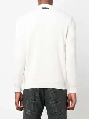 John Richmond Intarsia-knit Logo Jumper