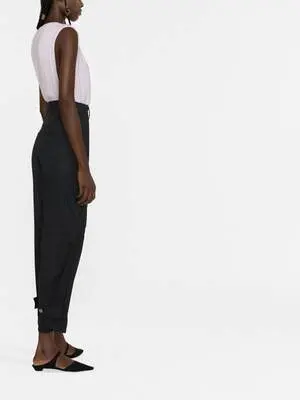 BLANCA VITA Tapered-leg Cargo Trousers