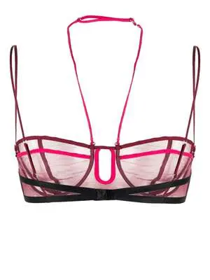 NENSI DOJAKA Panelled Half-cup Bra