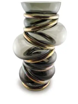 VANESSA MITRANI Chain Ring Asymmetric Vase - Grey