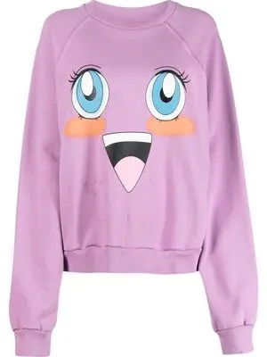 LIBERAL YOUTH MINISTRY Emoji Crew-neck Sweatshirt
