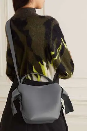 Acne Studios Musubi Mini Knotted Leather Shoulder Bag