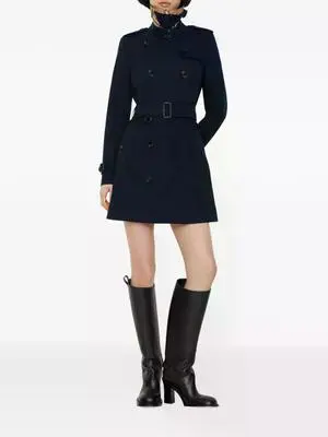 Burberry The Short Chelsea Heritage Trench Coat - Blue